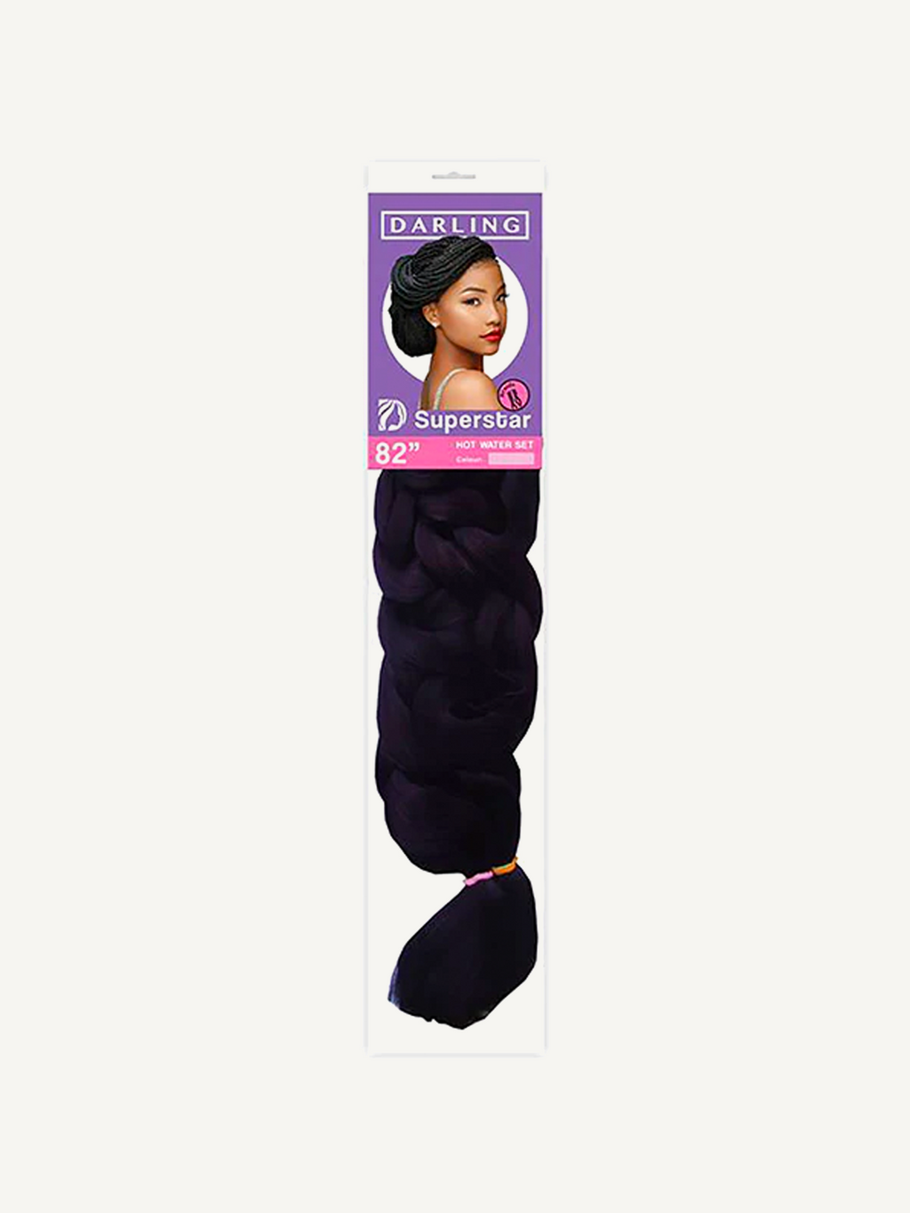 Darling – Superstar Synthetic Braiding Hair 82" #PURPLE – Afro Nordic Shop